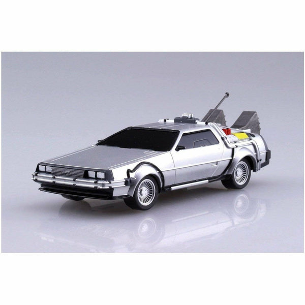 Back to the Future pull-back DeLorean 1:43 scale plastic model kit ...