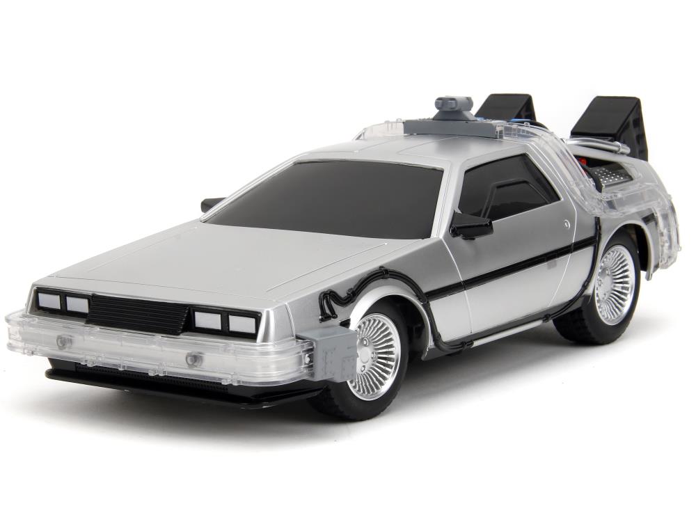 Back to the Future Remote Control 1:16 scale DeLorean Time Machine ...