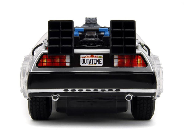 Back to the Future Remote Control 1:16 scale DeLorean Time Machine ...