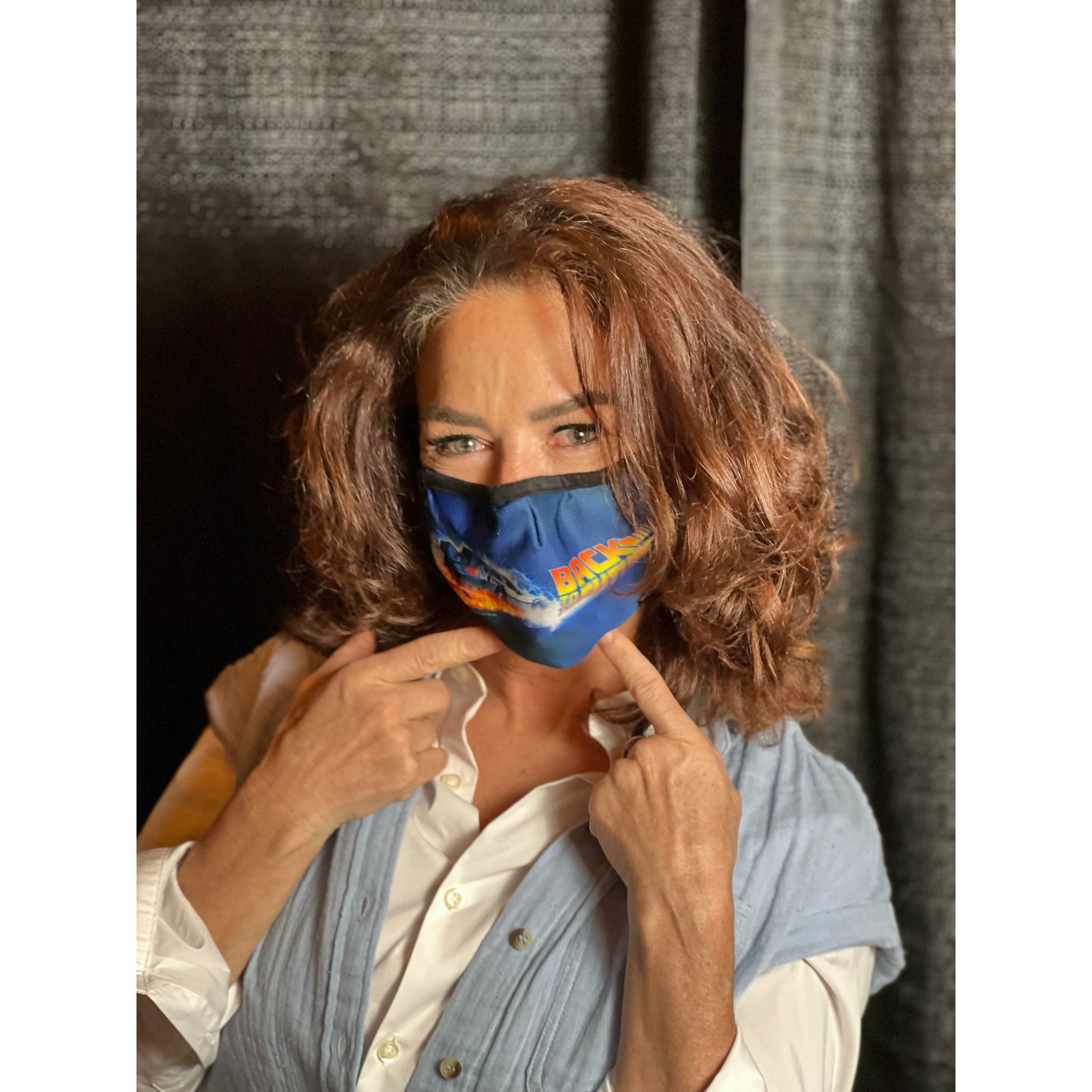 back to the future face mask - – Back to the Future™