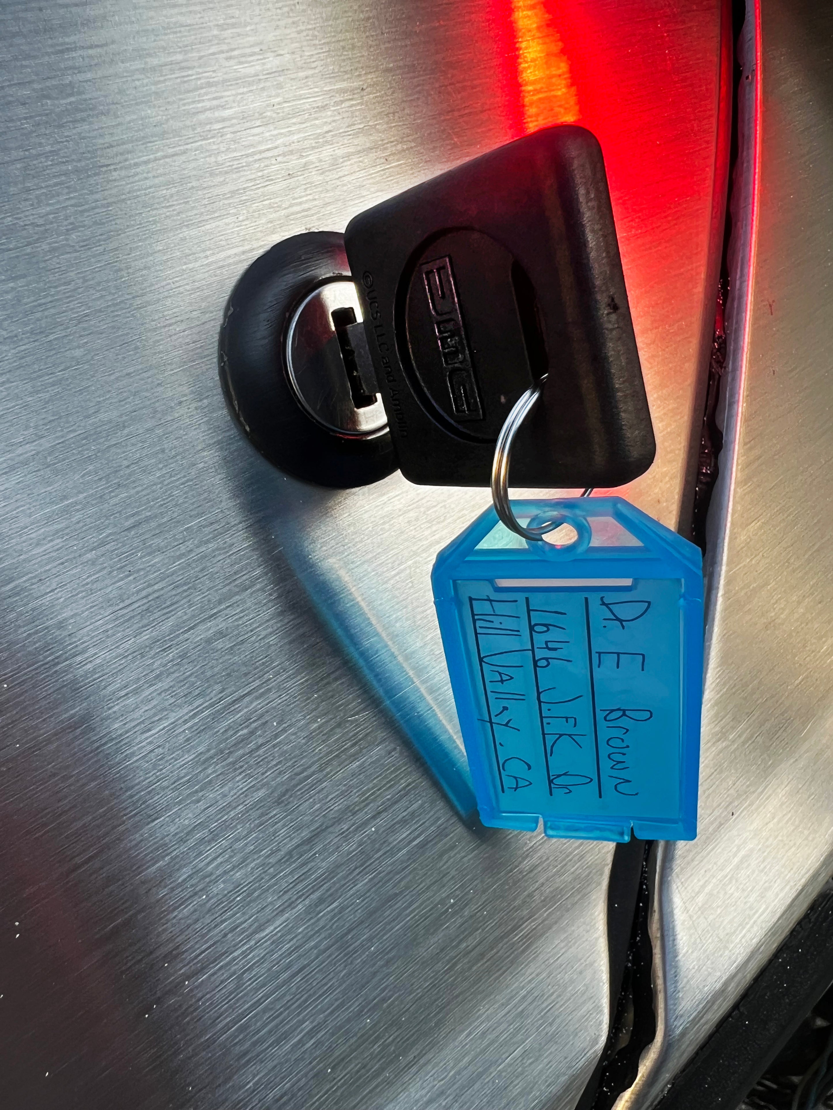 Back to the Future DeLorean key set replica - – Back to the Future™