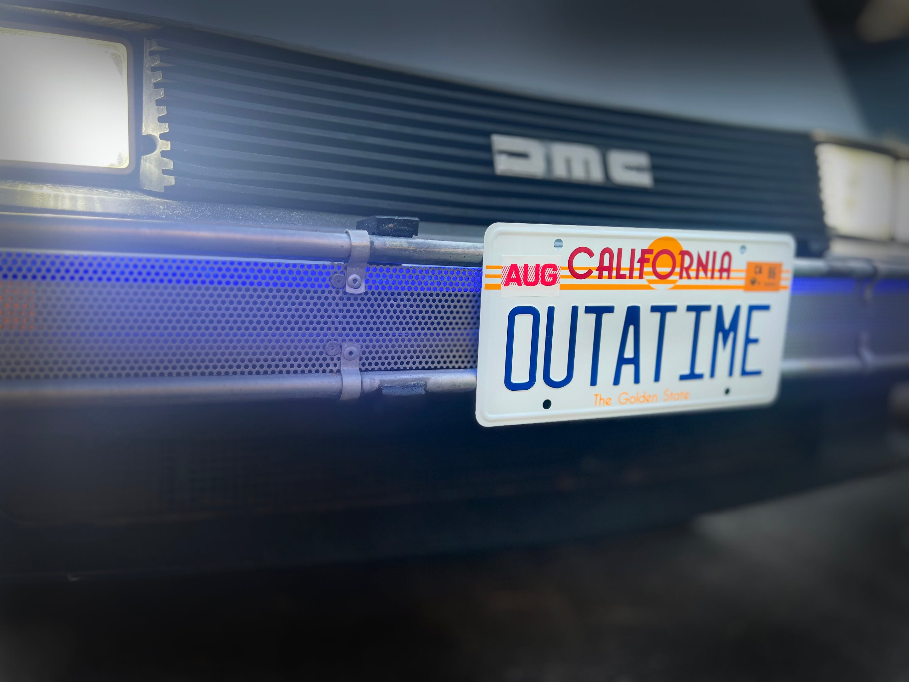 Back to the Future Outatime License Plate Replica - – Back to the Future™