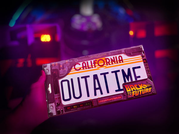 Back to the Future Outatime License Plate Replica - – Back to the Future™