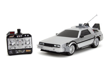 Back to the Future Remote Control 1:16 scale DeLorean Time Machine ...