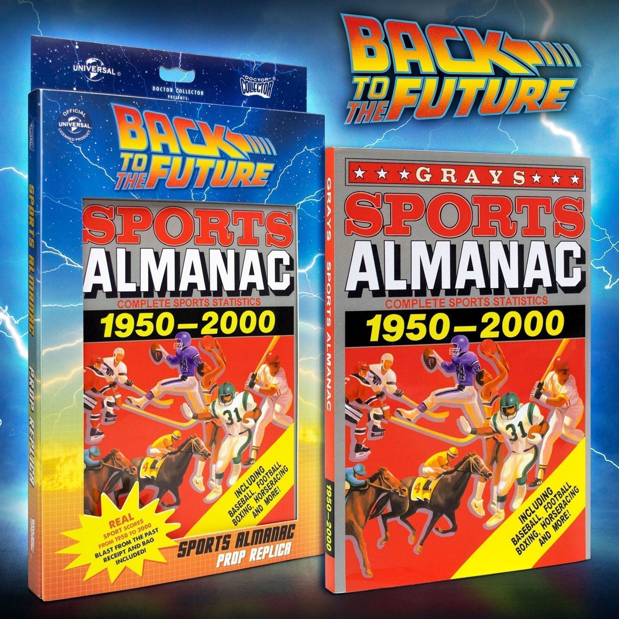 Back to the Future Part II "Grays Sports Almanac" prop replica – Back ...