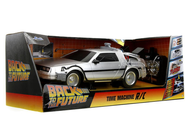 Back to the Future Remote Control 1:16 scale DeLorean Time Machine ...