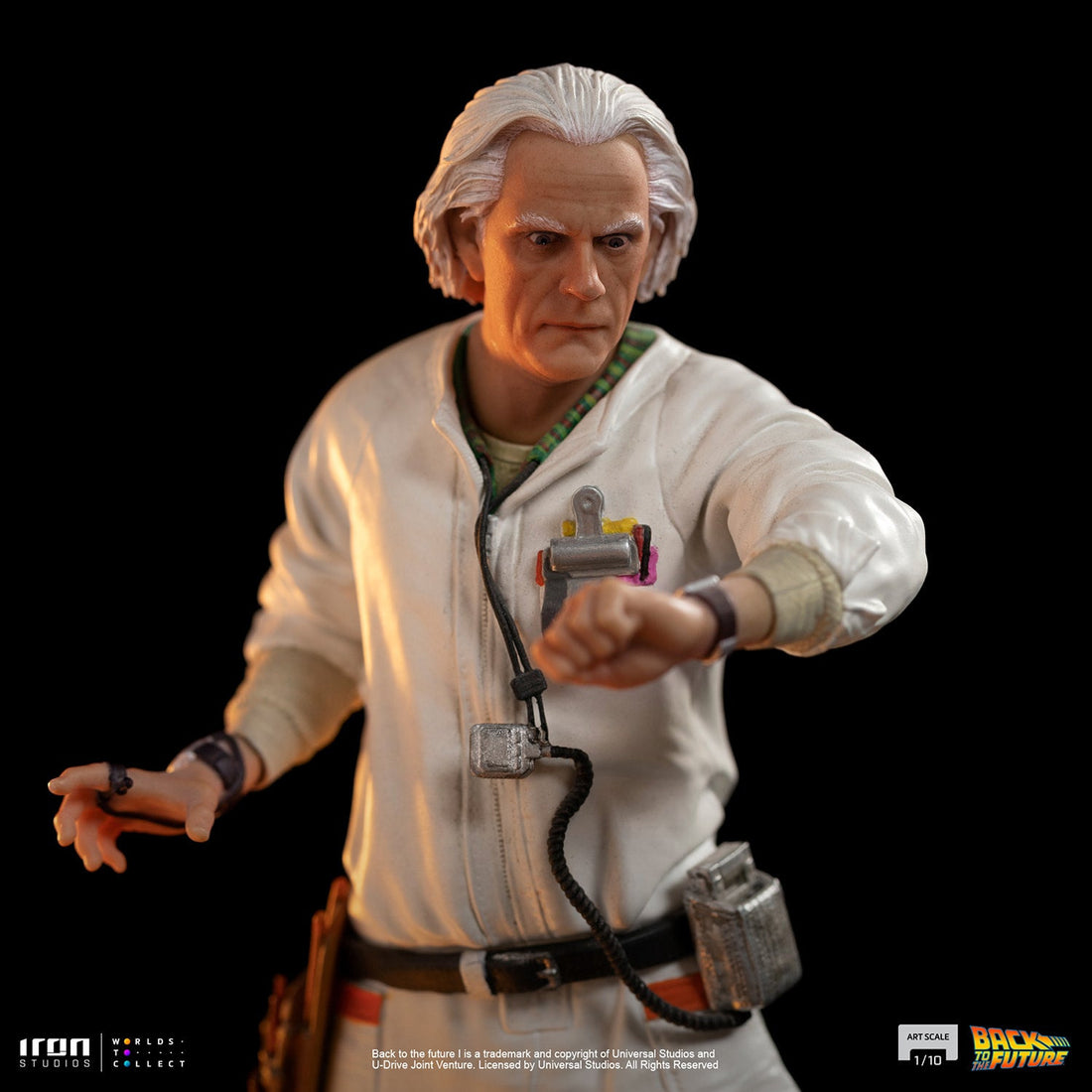 Iron Studios Back to the Future Doc Brown Statue - – Back to the Future™