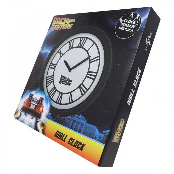 Back to the Future Wall Clock | Unique Timepiece for Fans – Back to the ...