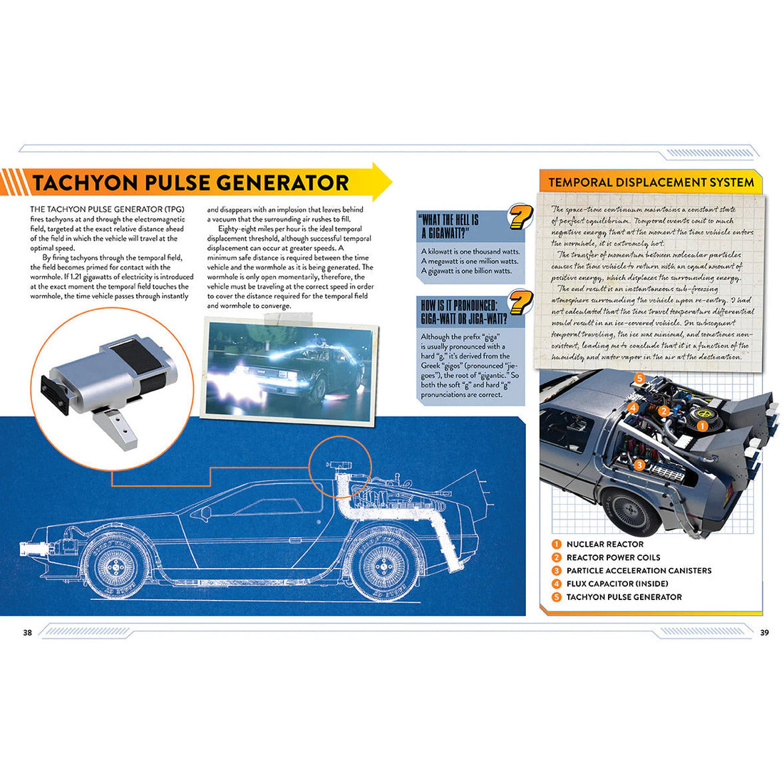 Delorean Time Machine Manual - – Back to the Future™